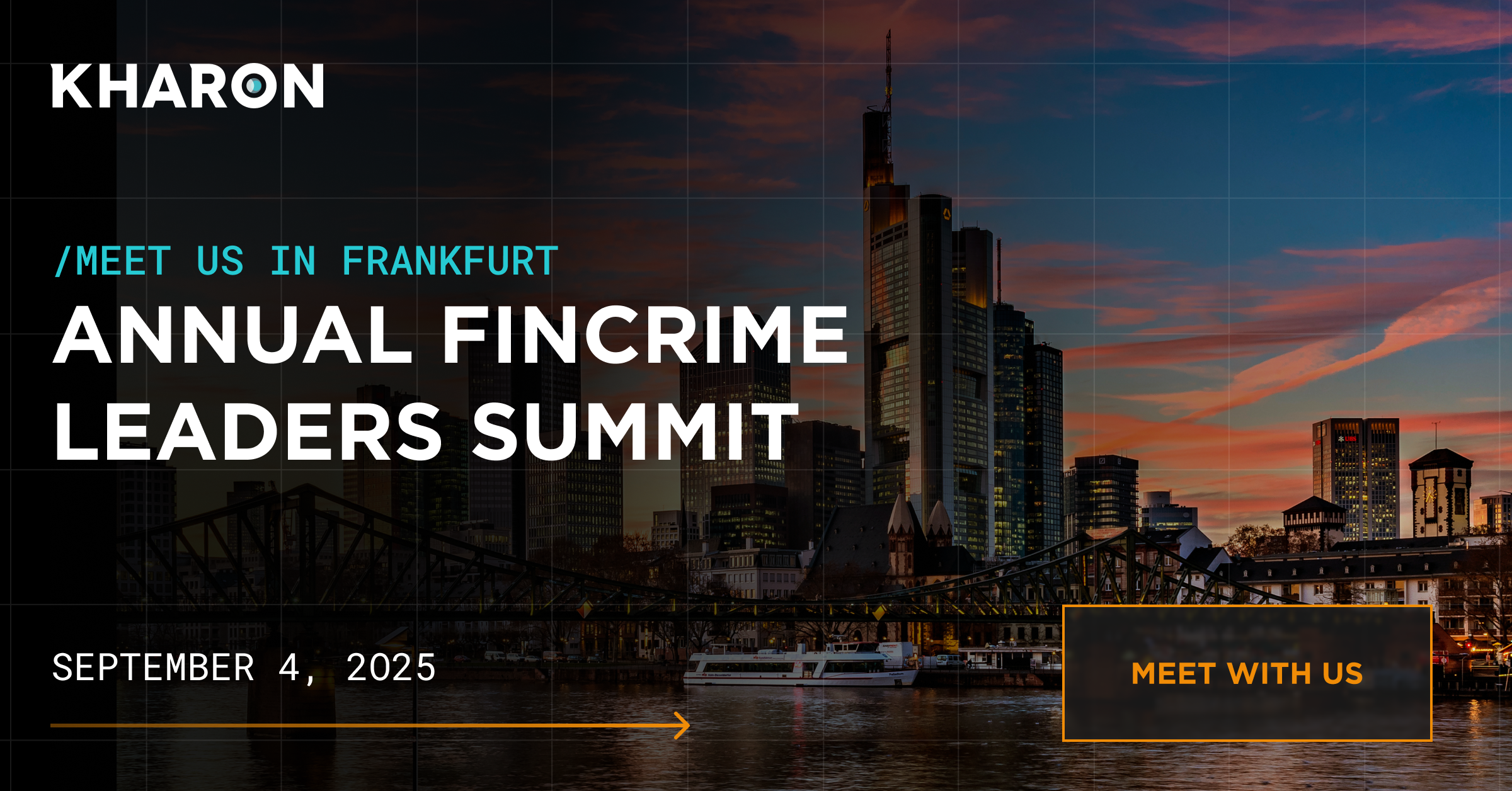 Kharon at the FinCrime Leaders Summit 2025
